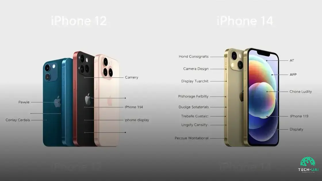 Iphone 12 x Iphone 14 quais são as principais diferenças e vantagens